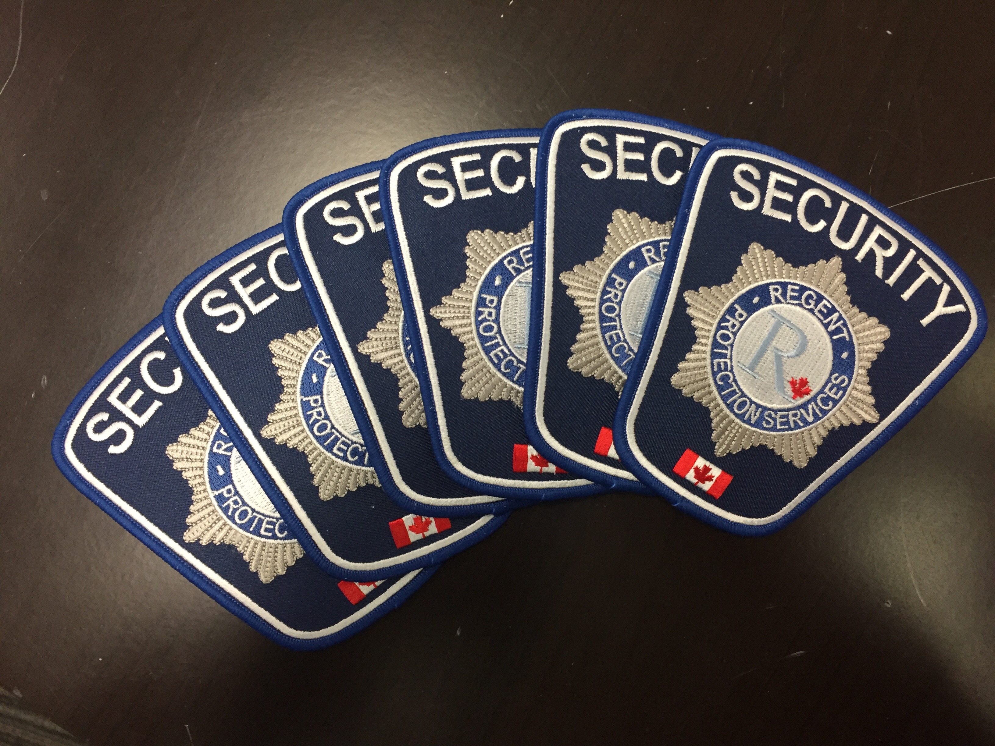 New Shoulder Flashes - Regent Protection | Security You Can Trust